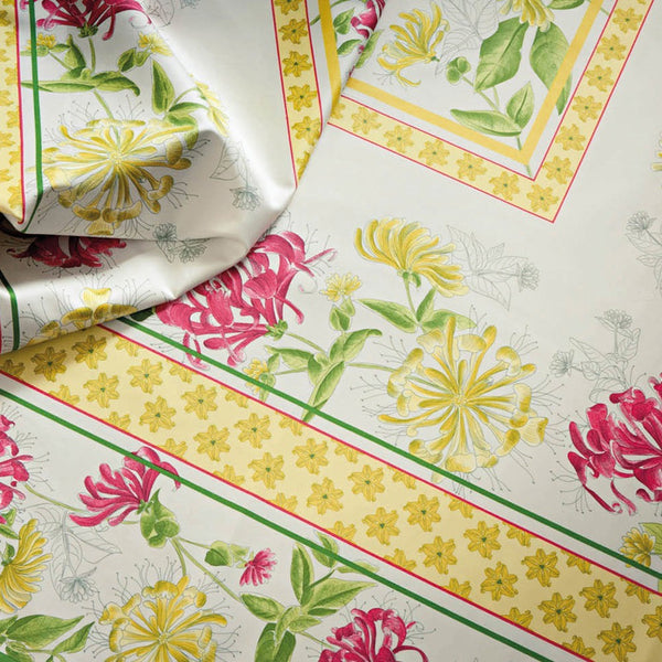BEAUVILLE Jardins Yellow Table Linens - Yvonne Estelle's