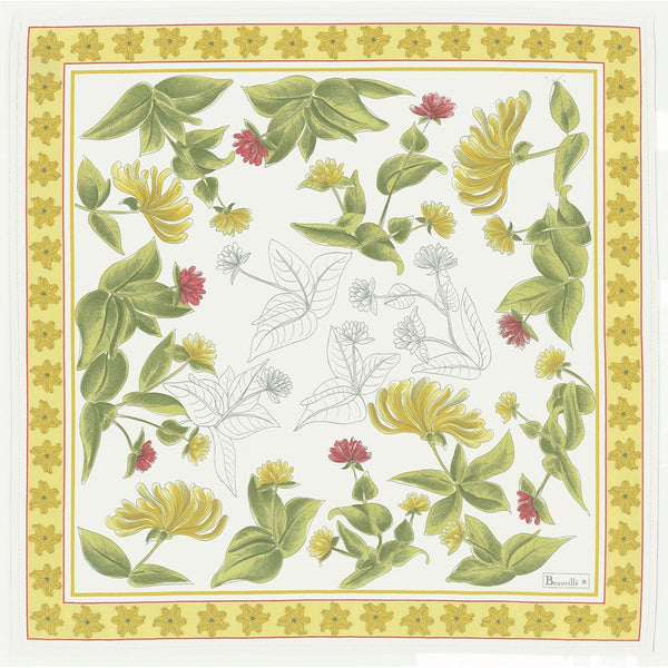 BEAUVILLE Jardins Yellow Table Linens - Yvonne Estelle's